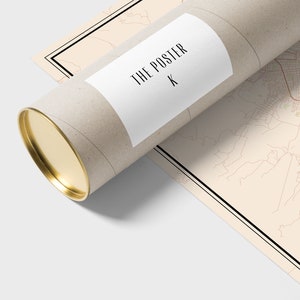 Pasto Poster Wall Art Print Map City Map Print City Map Art World ...