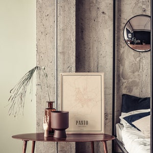 Pasto Poster Wall Art Print Map City Map Print City Map Art World ...