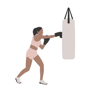 16 Flat Vector People Work Out Illustration - SPORT - Ai - Png - Svg ...