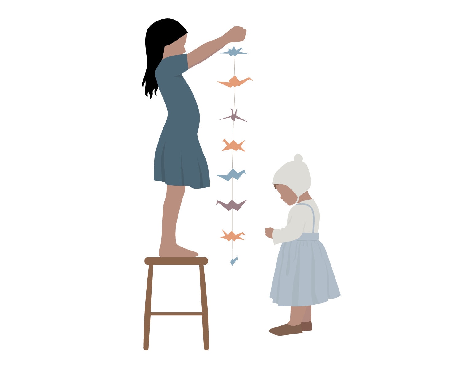 Abstract Children SVG, Vector Children, Baby Clipart, African Baby SVG ...