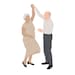 15 Flat Vector People Illustration AI - Old People - Elderly Faceless ...
