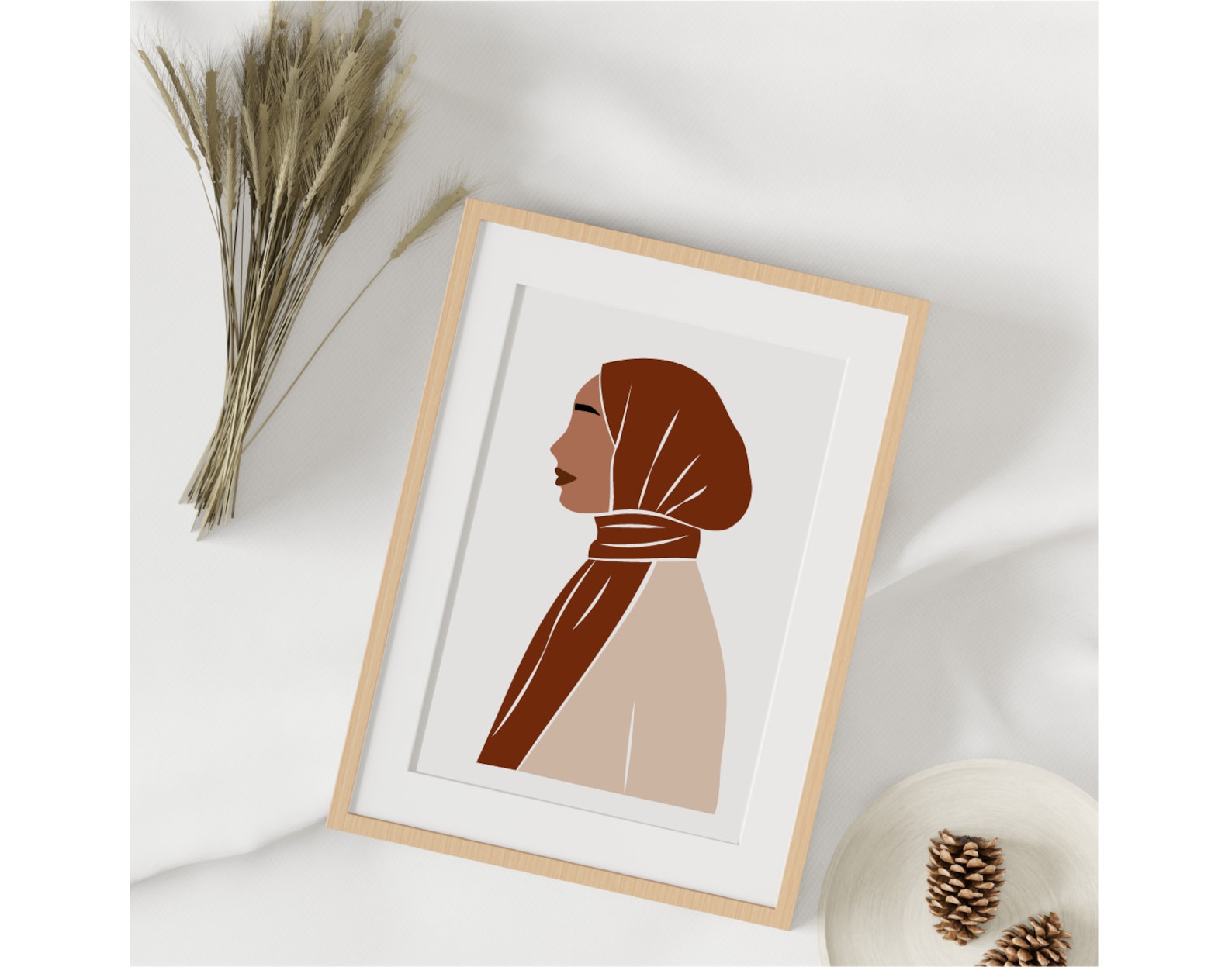 Muslim Women SVG, Women in Hijab, Woman Clipart, Feminine Vector ...