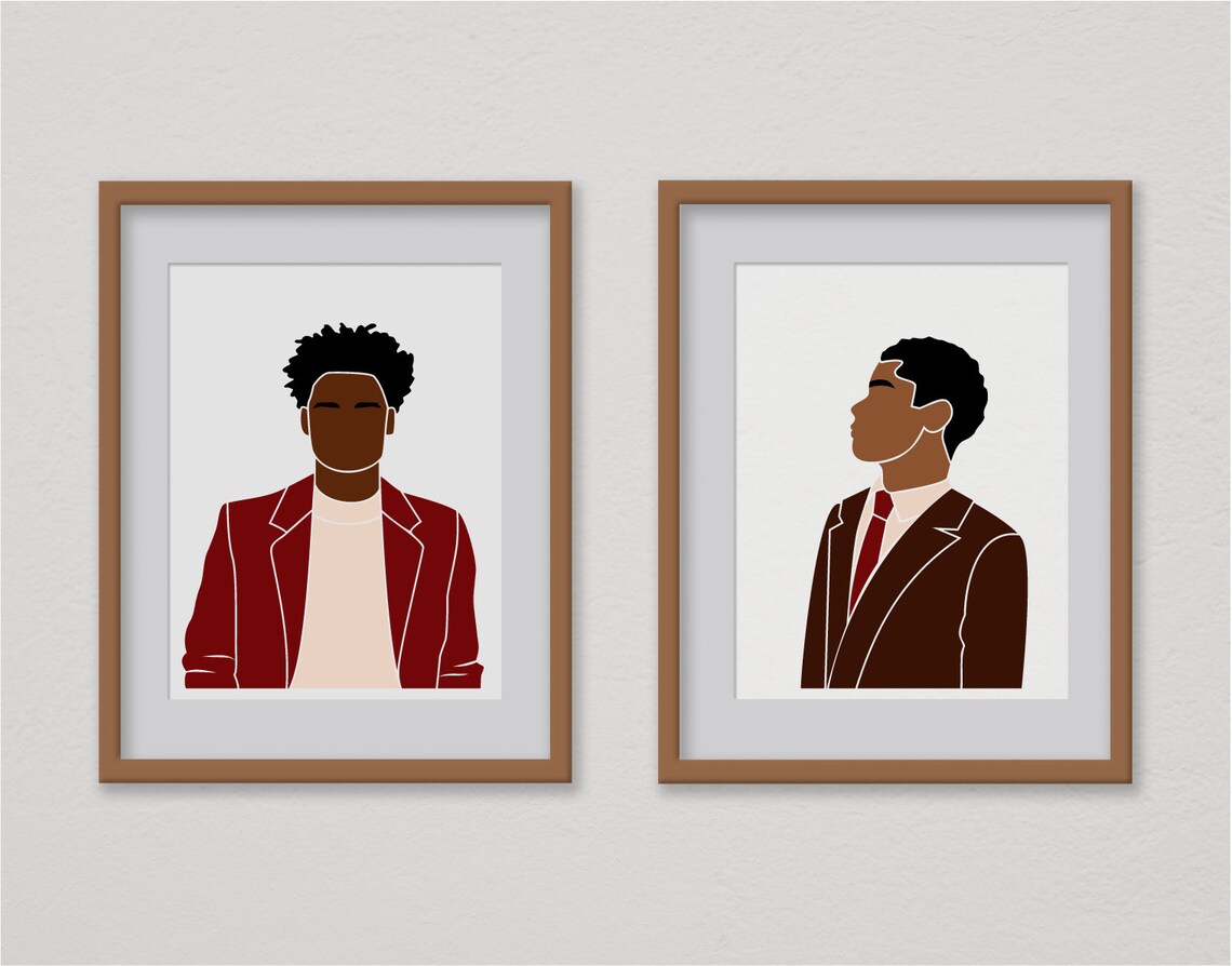 African Man SVG Black Men African American Abstract Male - Etsy