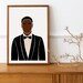 African Man SVG, Black Men, African American, Abstract Male PNG, Casual ...