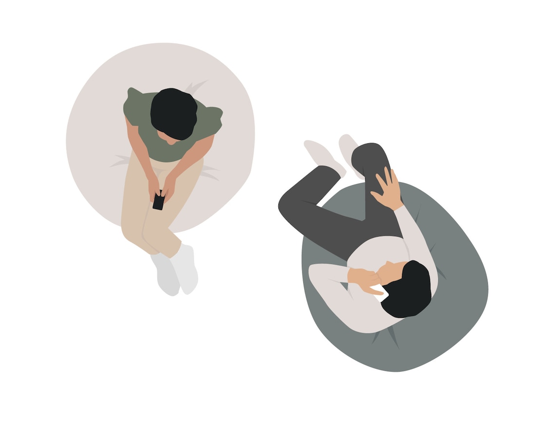 19 Flat Vector People - Top View - Pack of 19 Illustration - AI - Png ...