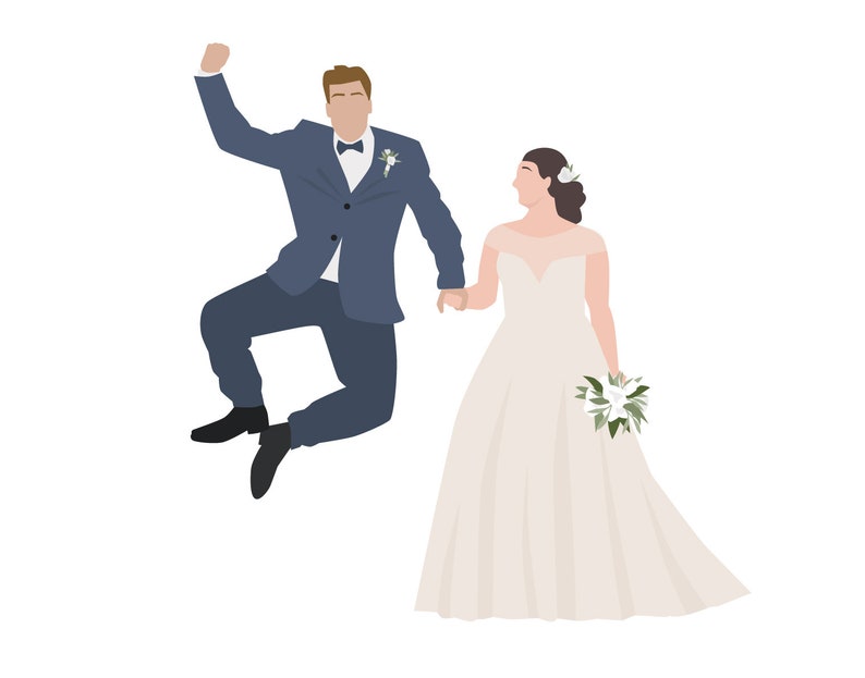 25 Flat Vector People - Wedding People - Pack of 11 Illustration - AI ...