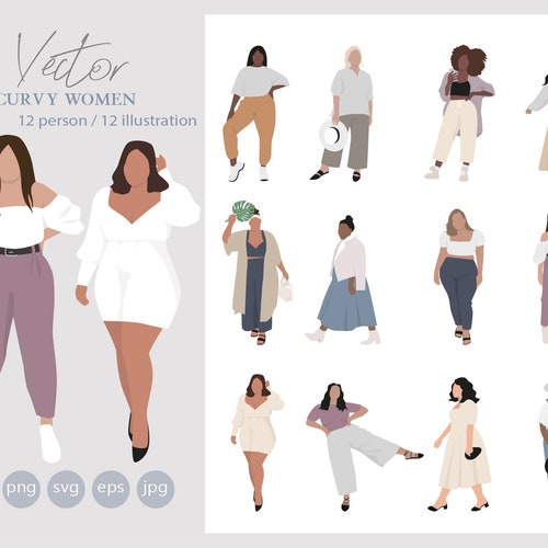 16 Flat Vector People Top View Pack of 19 Illustration - Etsy