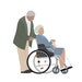 15 Flat Vector People Illustration AI Old People Elderly Faceless ...