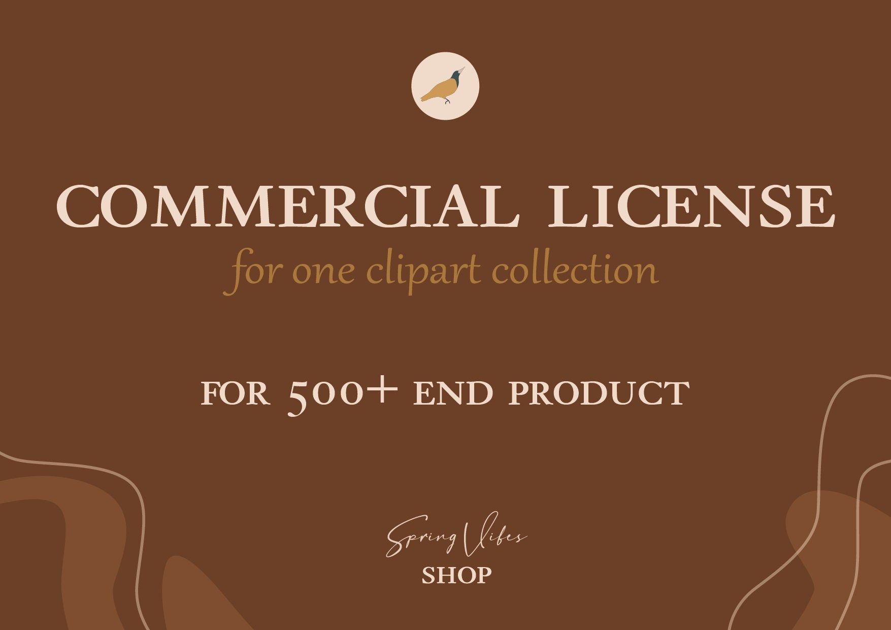 Extended Commercial License for One Collection - Etsy