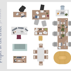 Bundle Flat Vector People - Top View Illustrations - Pack of 112 ...