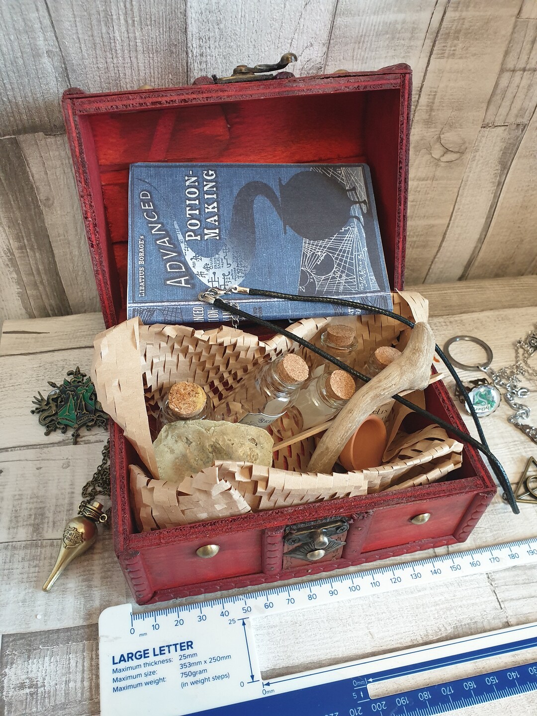 Wizard Magic Chest Ministry of Magic Potions Deathly Hallows Potter ...