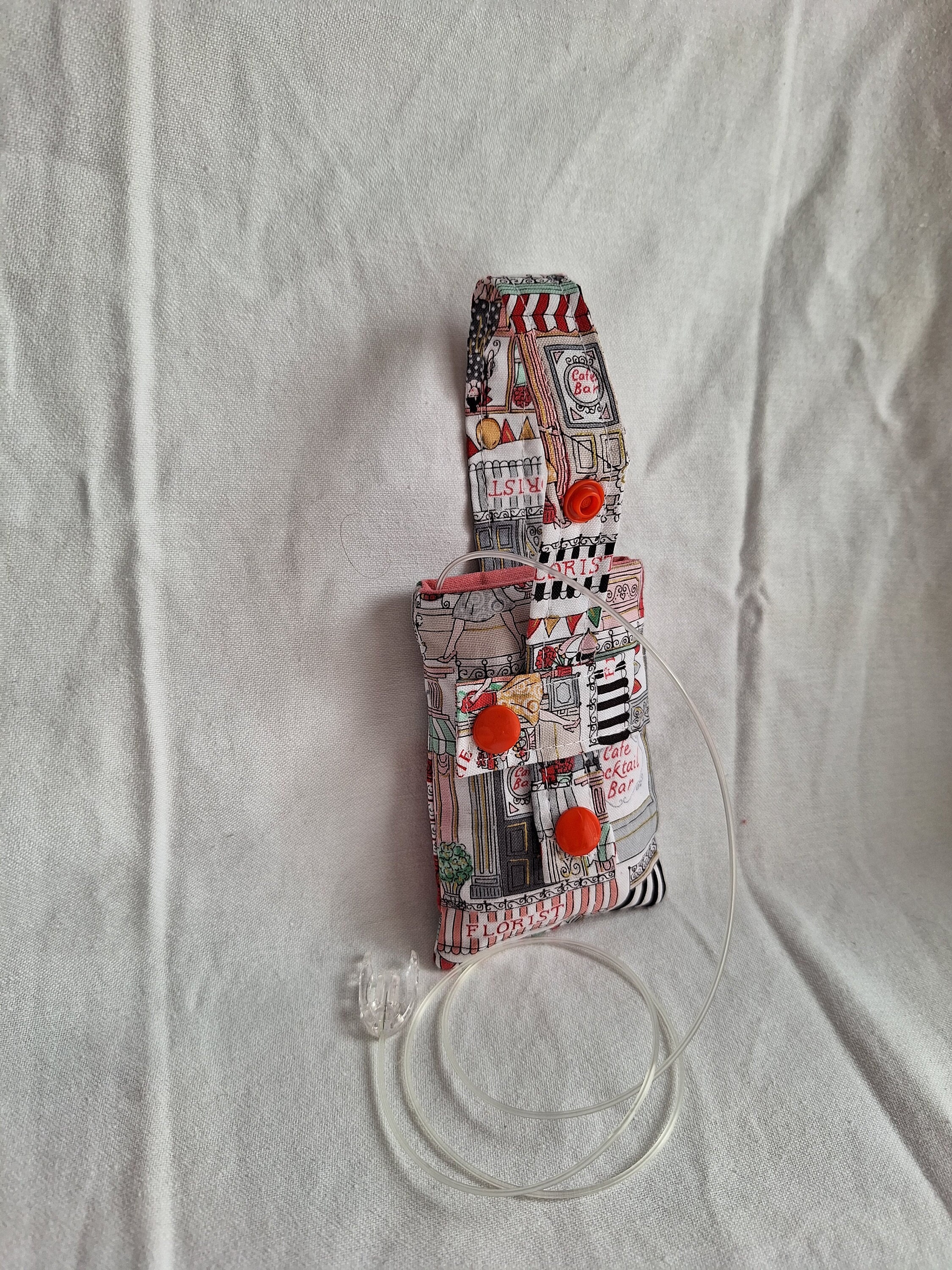 Insulin Pump Pouch/inhaler Pouch, Attaches to Bra or Belt/loop - Etsy