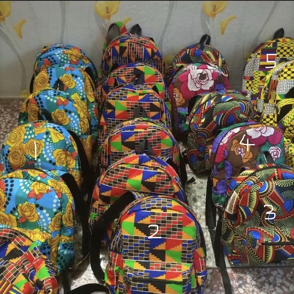 African Fabric Bag - Etsy