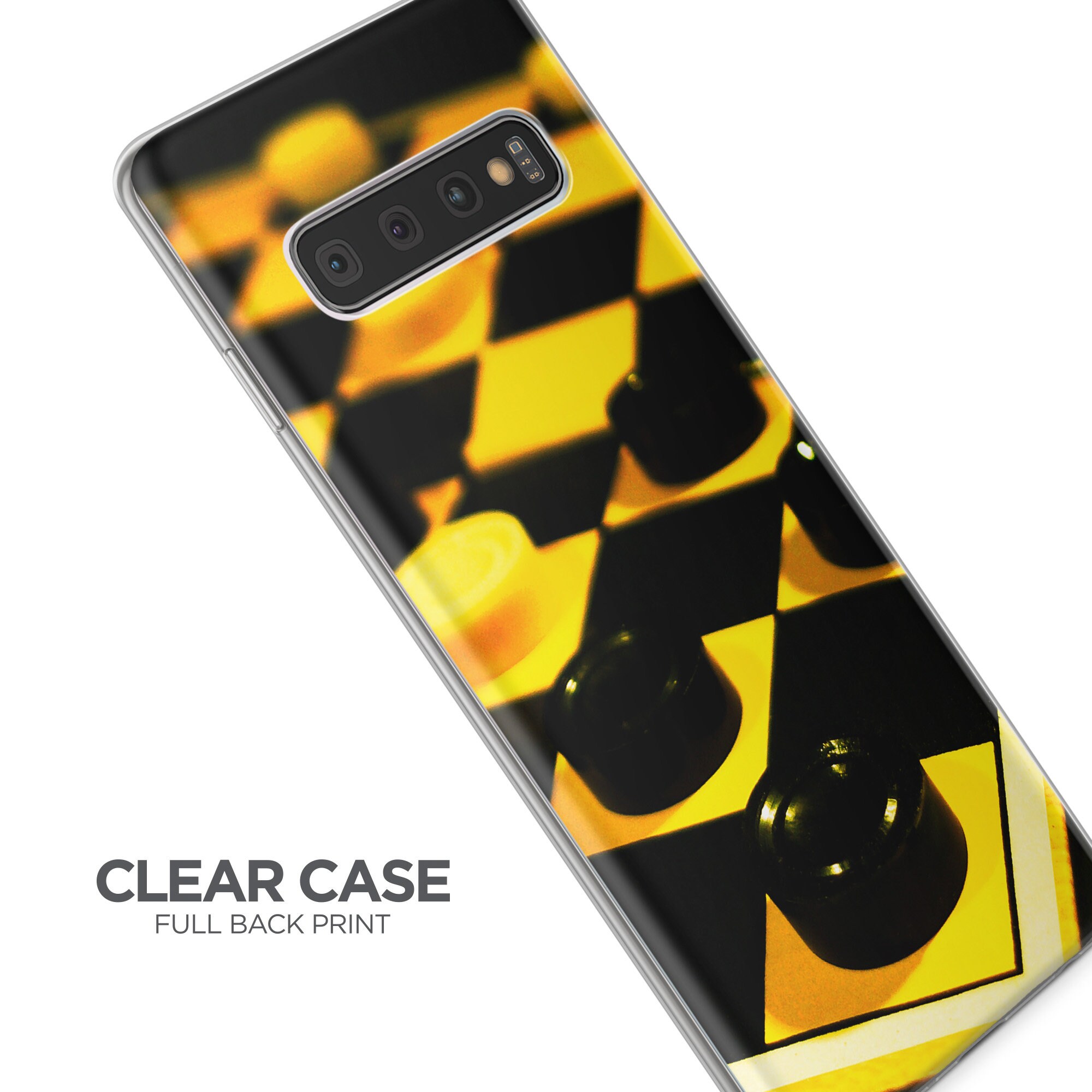 Chess Phone Case Cover for Samsung S5, 20, A6, 10, 20, 51, 60, J5, 6, 7 ...