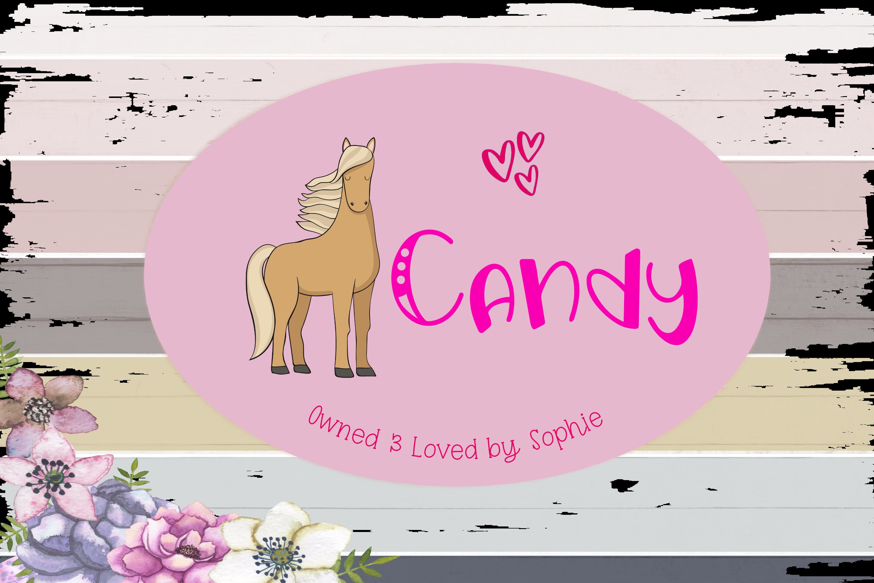 Personalised Rectangle Metal Stable Sign Custom Made Lots of - Etsy