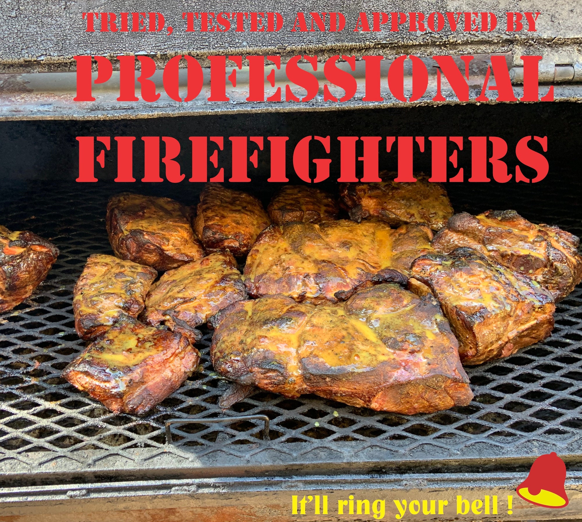 BBQ Sauce - Hot Mustard Based - First Alarm Bar-b-q Sauce - Marinade ...