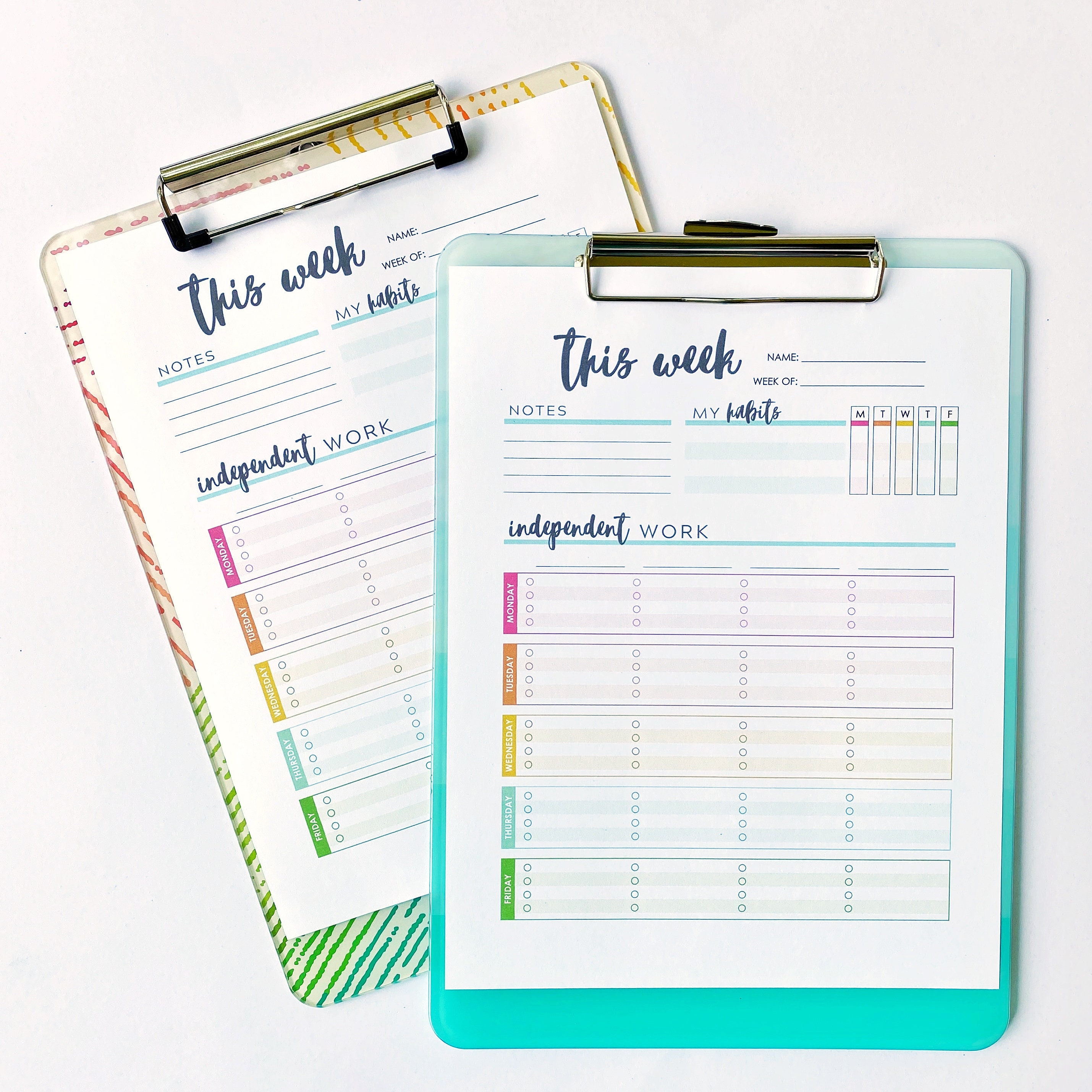 Printable Homeschool Assignment Sheet - Etsy