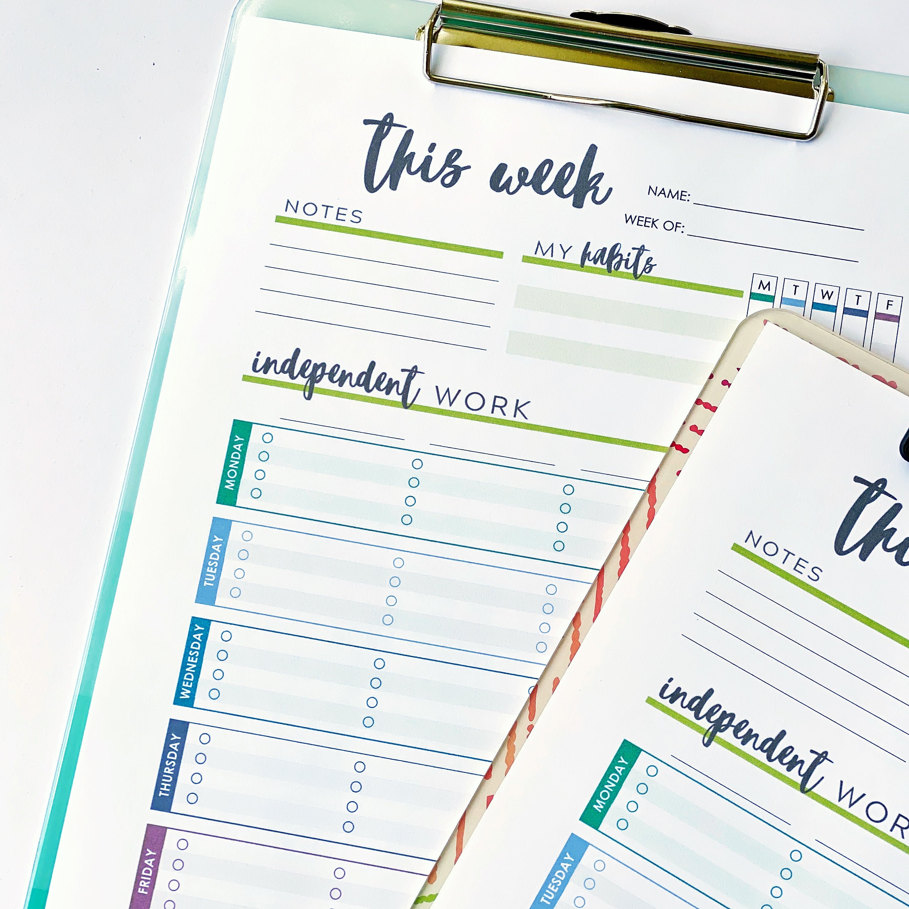 Printable Homeschool Assignment Sheet - Etsy