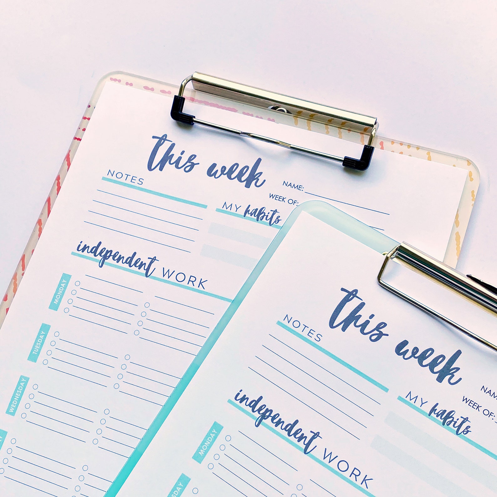 Printable Homeschool Assignment Sheet - Etsy