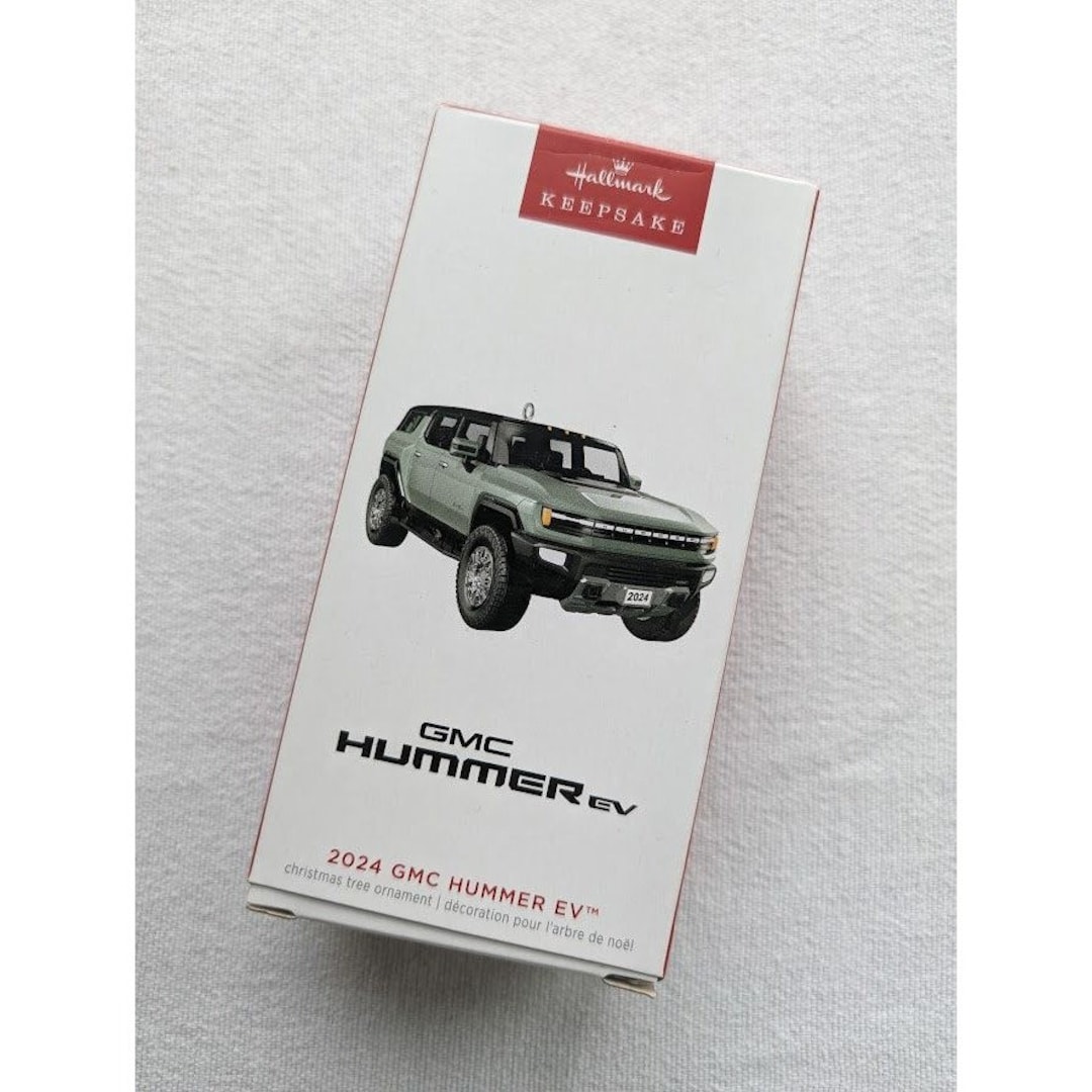 2024 Hallmark GMC Hummer EV 2023 Metal Keepsake Holiday Christmas ...