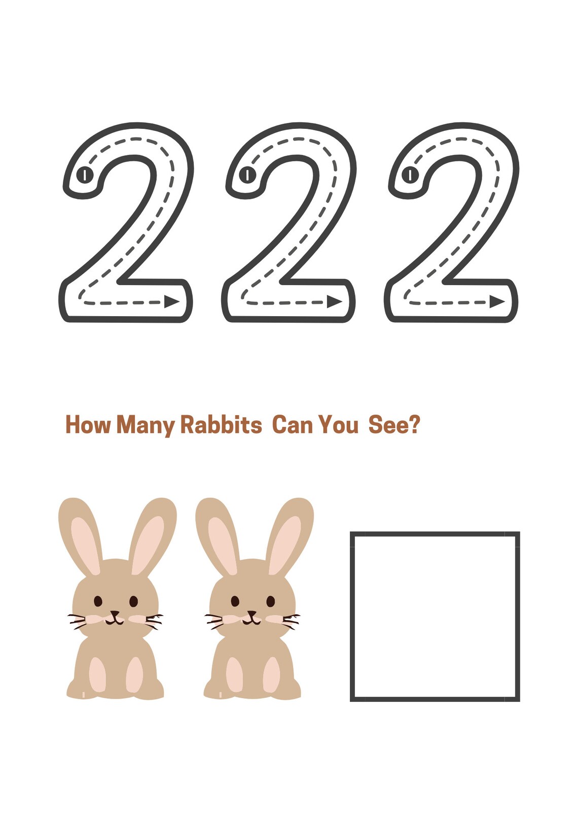 Number Tracing Worksheets Preschool Printable Worksheets - Etsy