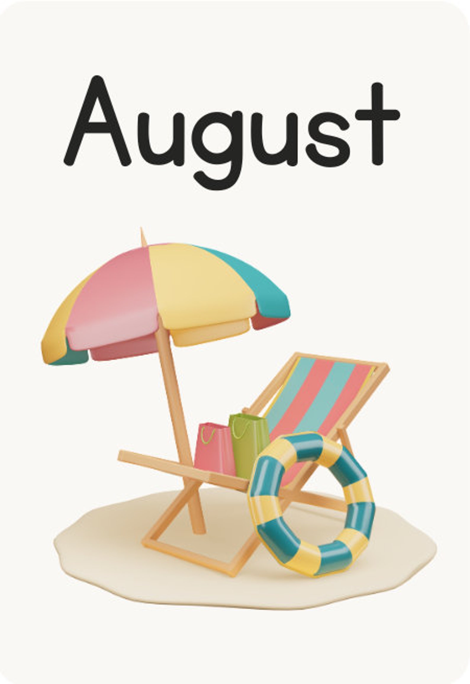 Months of the Year Printable Flashcards for Kids, Toddler Flashcards ...