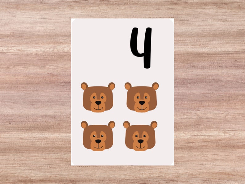 Number Flashcards, Printable Flashcards for Kids, Toddler Flash Cards ...