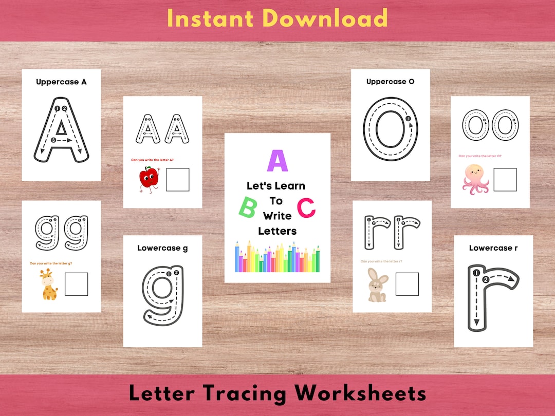 Printable Handwriting Practice, Learning to Write, Kindergarten Writing ...
