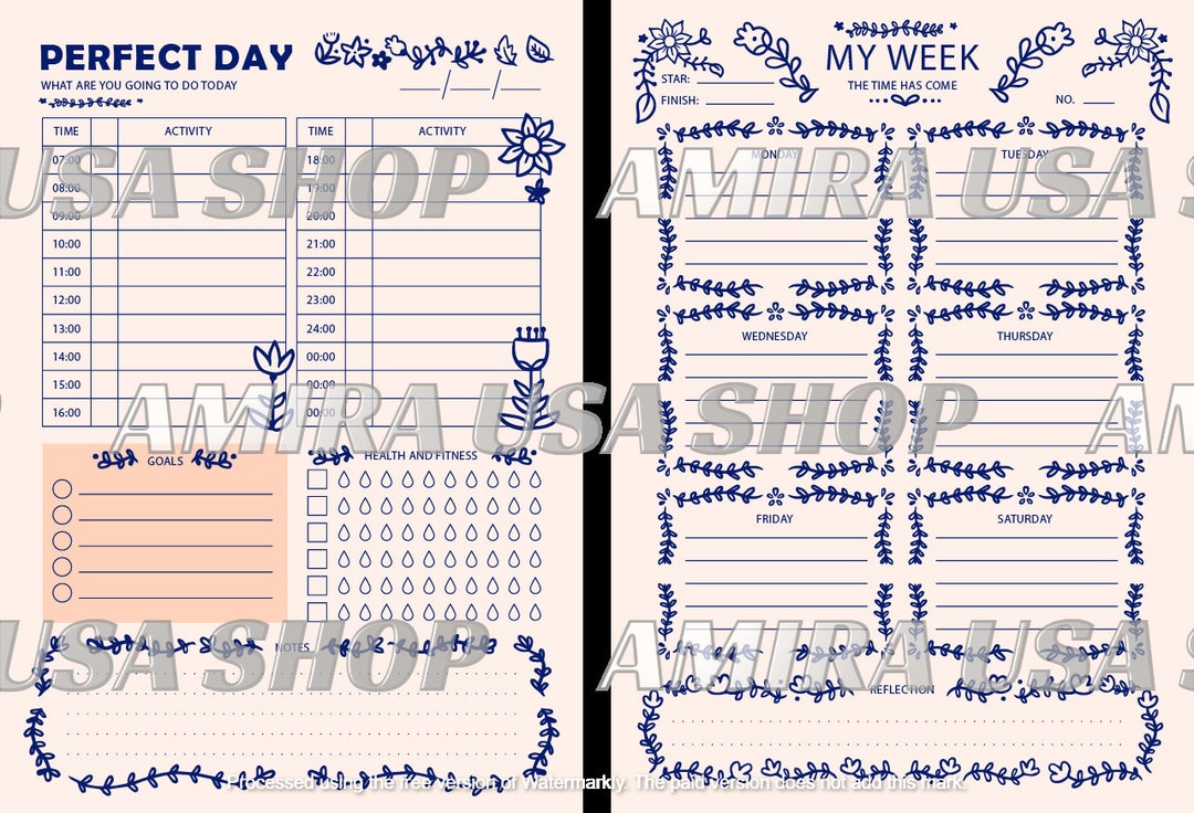 Ultimate 2024 Daily Planner: Boost Productivity and Crush Your Goals - Etsy