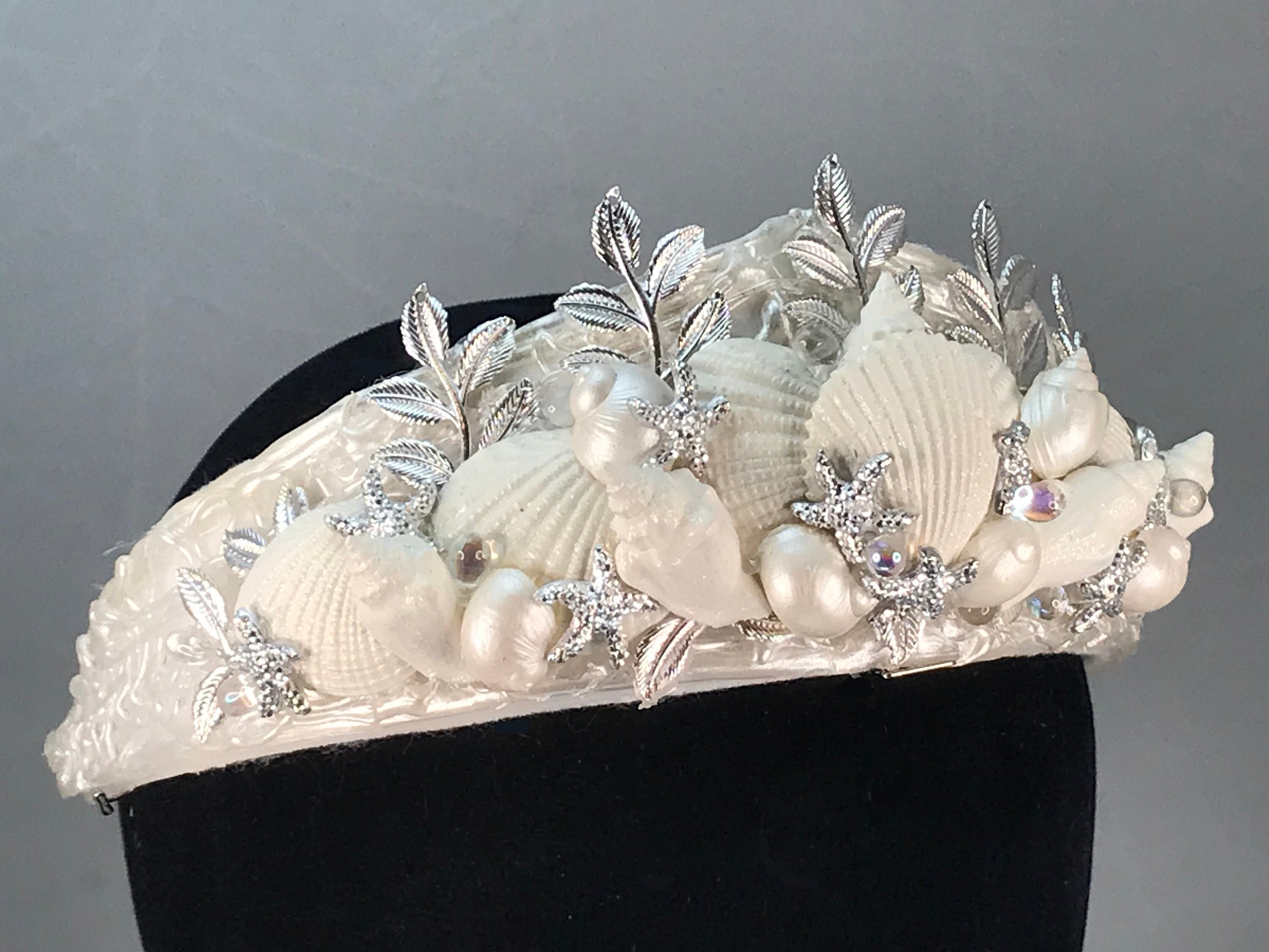 Seashell Crown / Tiara "moonlight" - Etsy