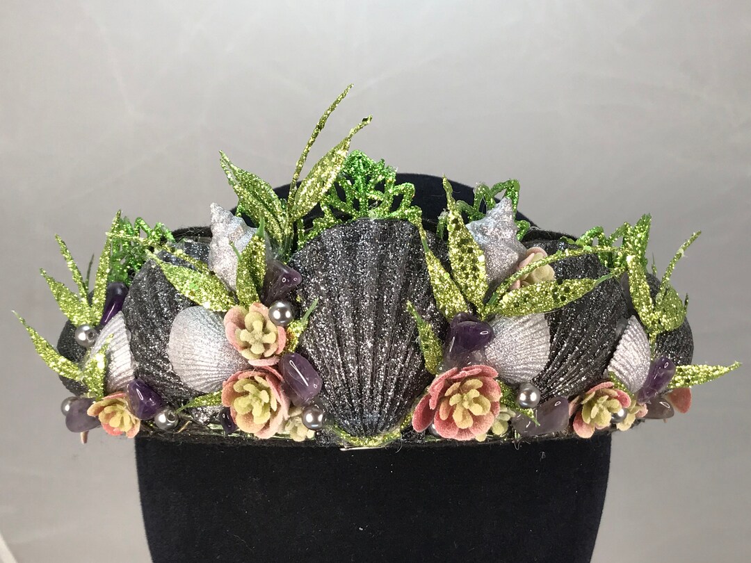 Seashell Crown / Tiara "nocturne" - Etsy