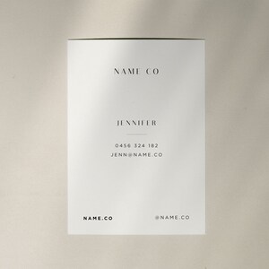 Pack of 10 Arch Personalised Business Cards, Custom Shape Business ...