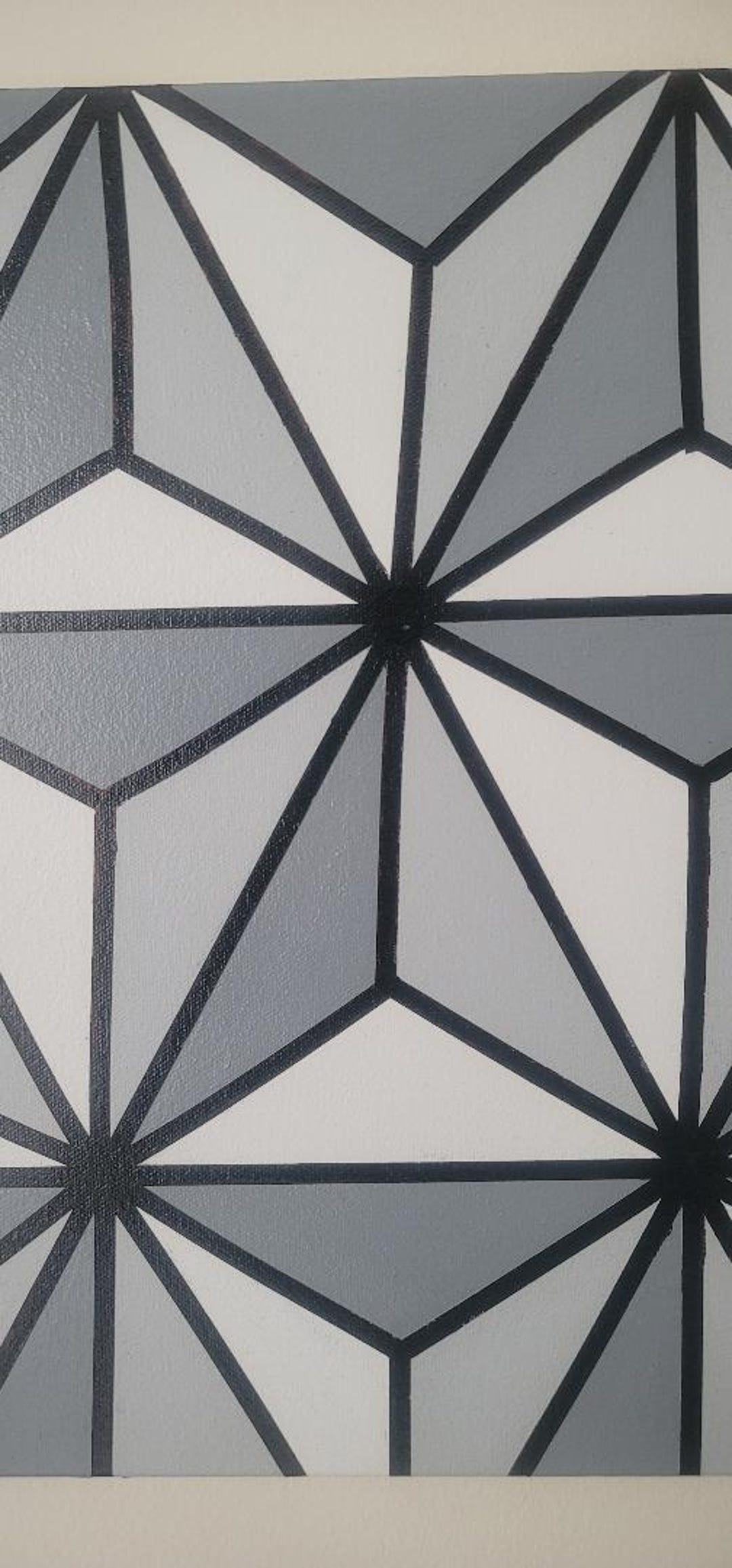 Spaceship Earth Pattern Painting - Etsy