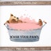 Bathroom Printable, Brown Bear, Restroom Sign, Bare Bottoms Welcome ...