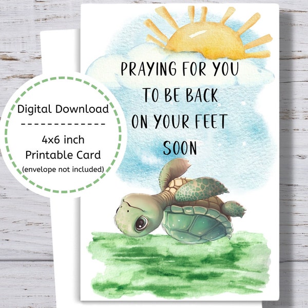 Coffee Get Well Card, Printable Get Well Card, I Hope You Perk up Soon ...