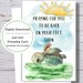 Get Well Card, Printable Feel Better Card, Turtle Get Well Card, Back ...