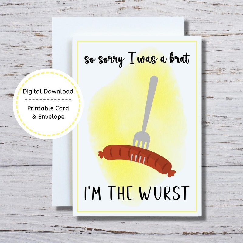 Apology Cards - Etsy