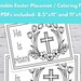 Printable Easter Placemat, Christian Placemat to Print, Christian ...