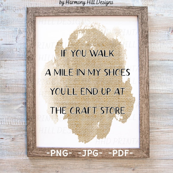 Craft Room Wall Art Etsy