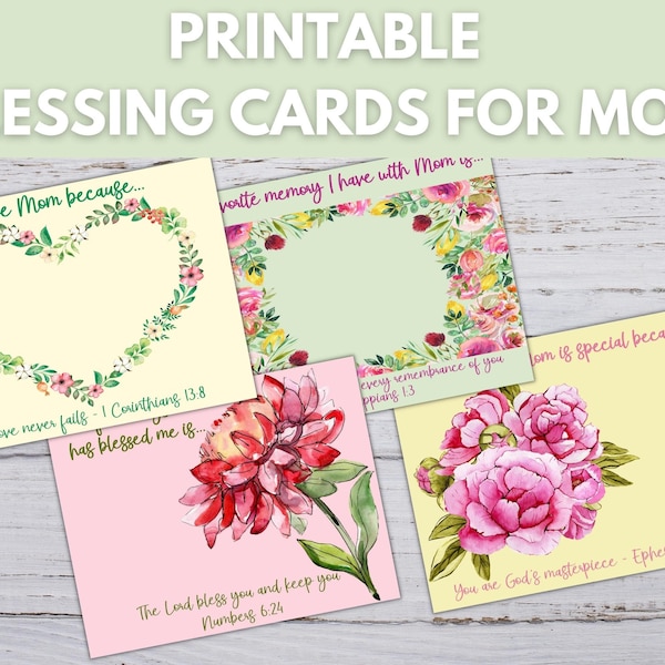 Blessing Cards - Etsy