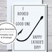 Funny Fathers Day Card, Printable Fathers Day Card, Fishing Fathers Day ...
