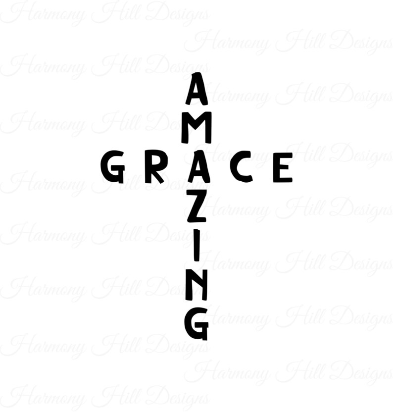 Amazing Grace Wall Art, Amazing Grace Print, Amazing Grace Printable ...