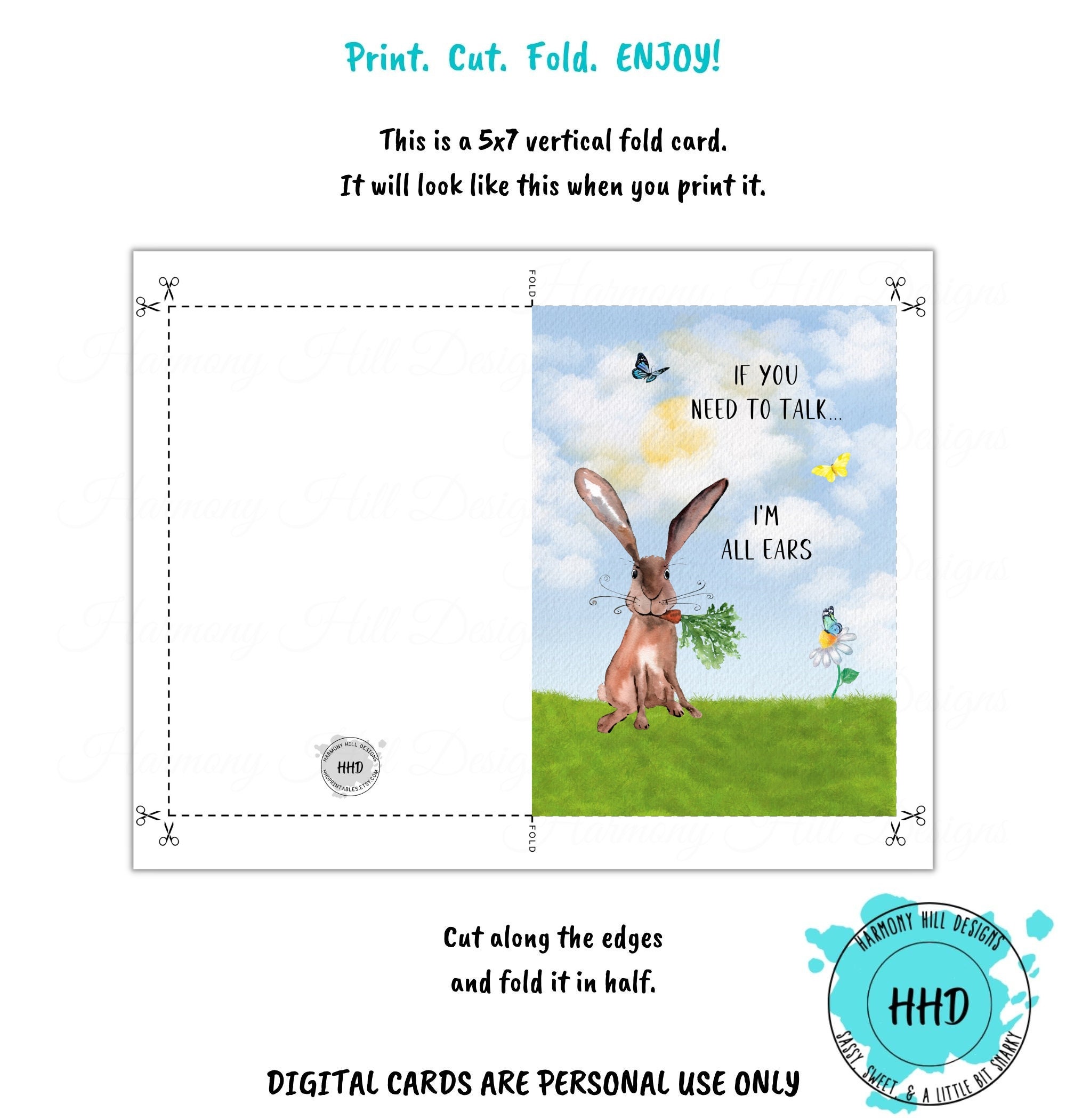 Friendship Card, Printable Friendship Card, Condolence Card, If You ...