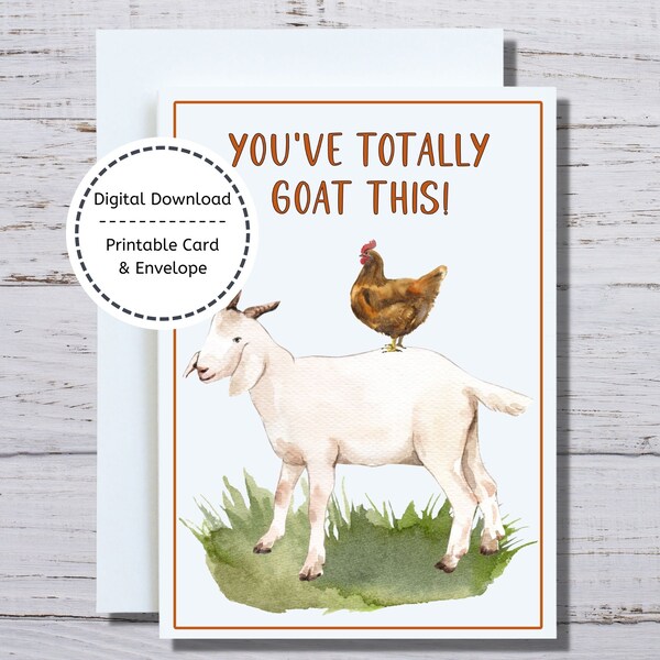 Goat Printable - Etsy