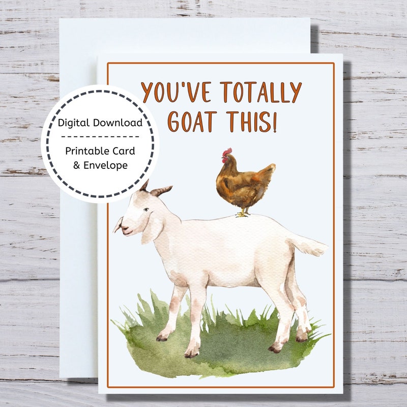 Goat Printable - Etsy