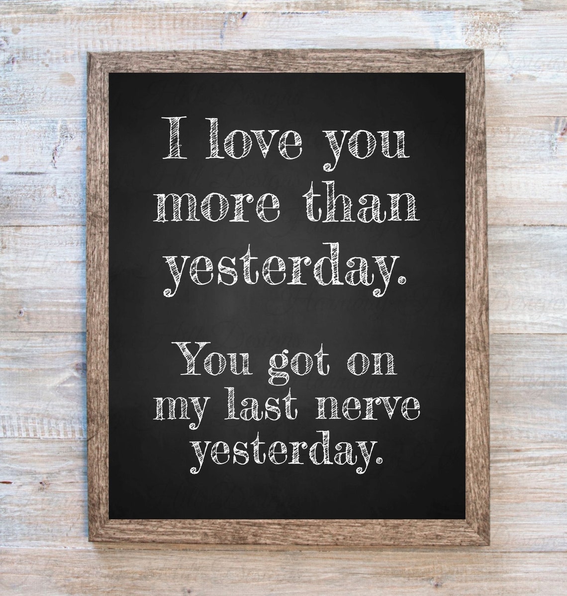 Funny Love Printable Love Chalk Print Chalk Love Wall Art I - Etsy