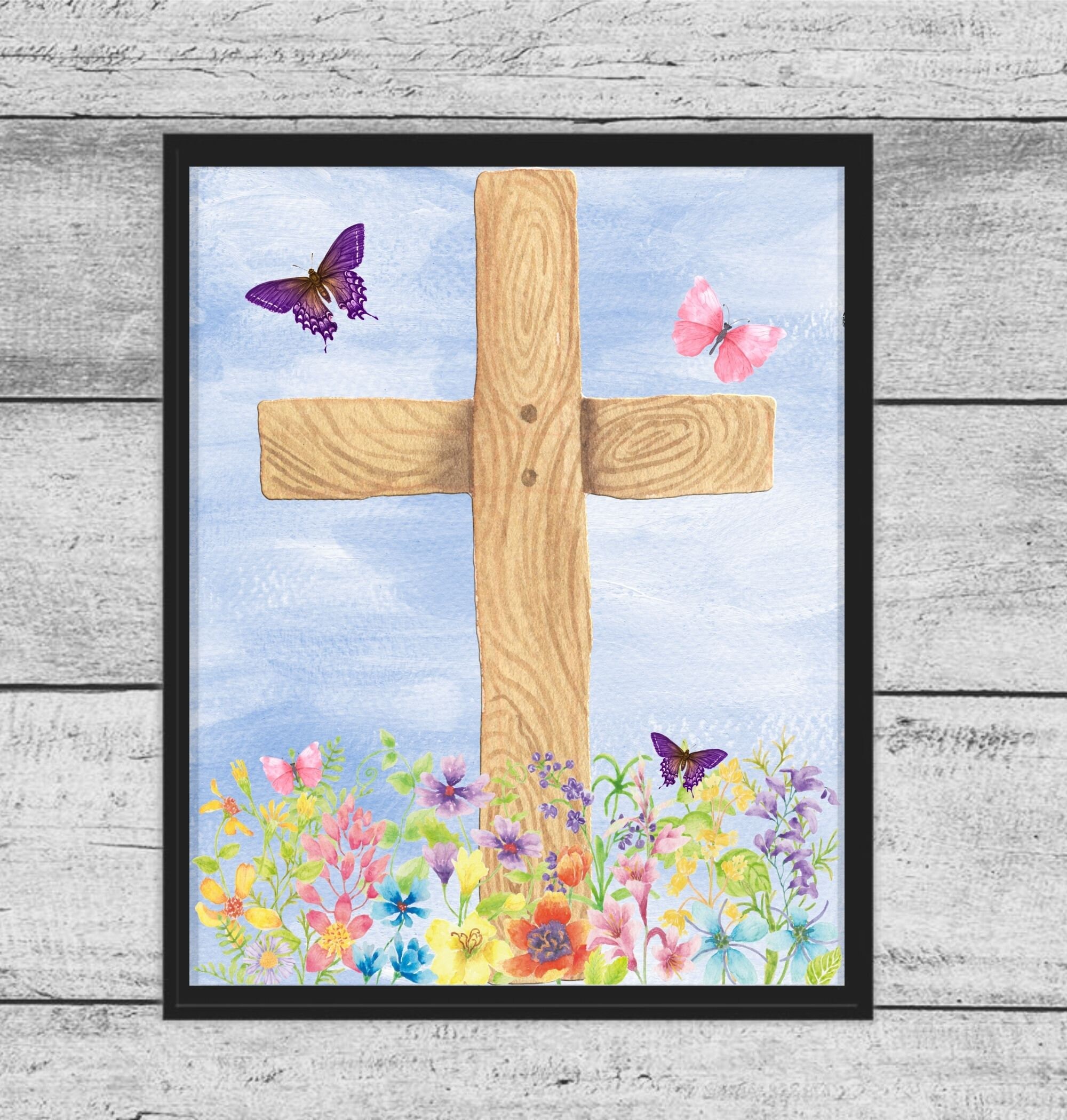 Cross Printable Cross Print Christian Printable Christian - Etsy
