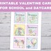Unicorn Valentine Cards, Printable Unicorn Valentines for Class ...
