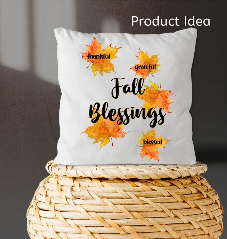 Fall Blessings Printable, Fall Blessings Design, Fall Blessings ...
