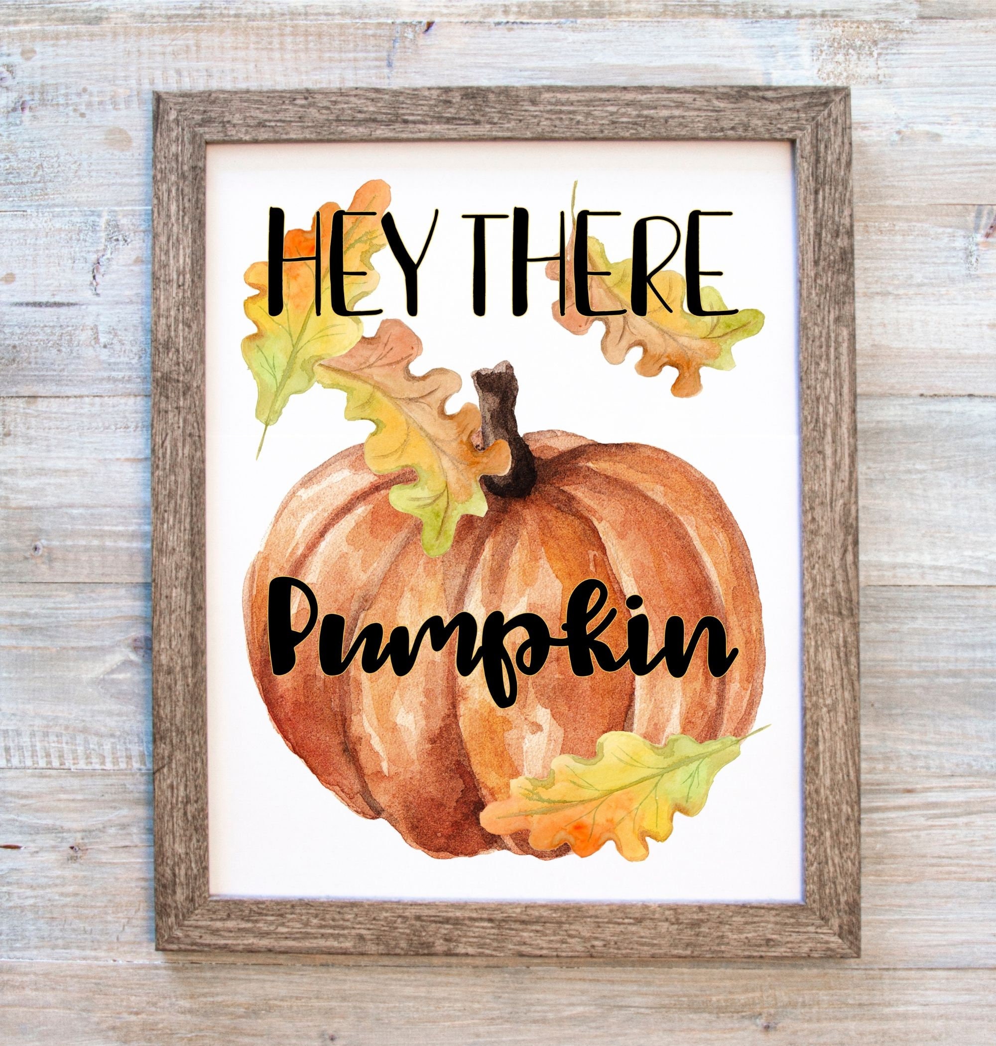 Pumpkin Wall Art Pumpkin Print Pumpkin Printable Fall - Etsy